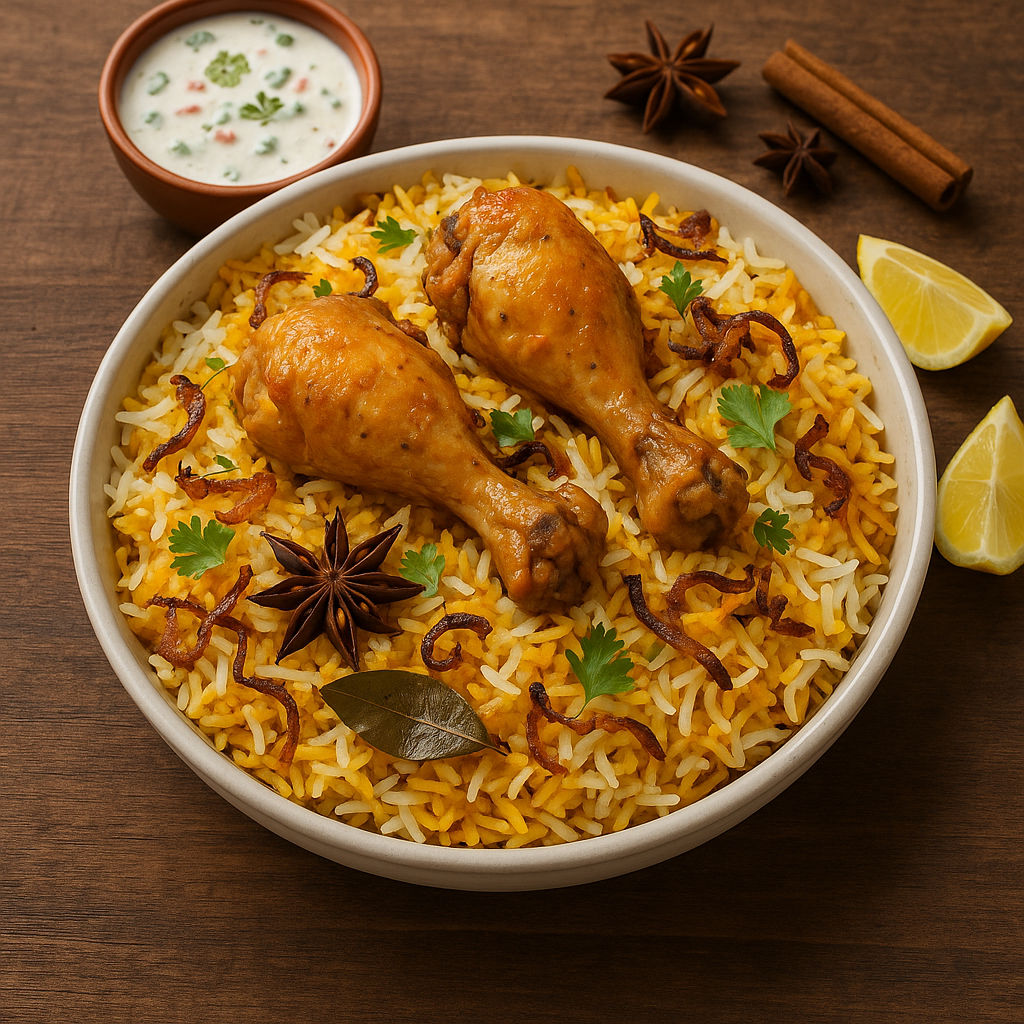🍗 Desi Style Chicken Biryani Recipe – A Royal Treat from Your Kitchen ...